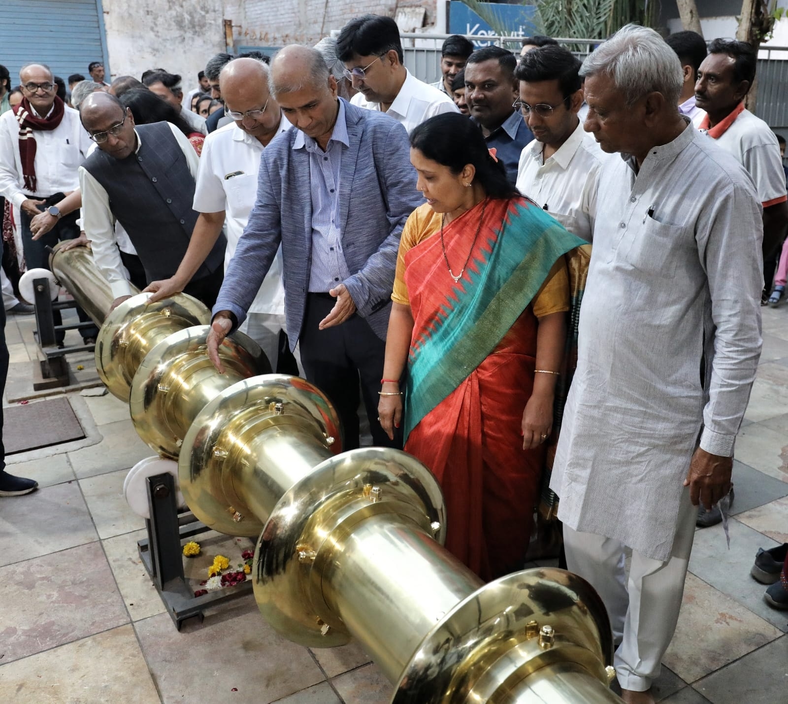 Ram Temple Flag Pole - રામમંદિરના ધ્વજદંડનું અમદાવાદમાં નિર્માણ ...