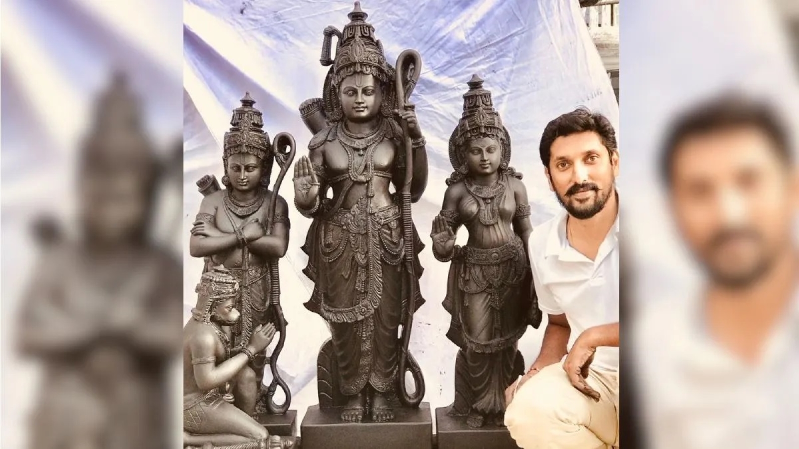 રામ મંદિર ગર્ભગૃહ માટે રામલલાની પ્રતિમાની પસંદગી | Selection of statue ...