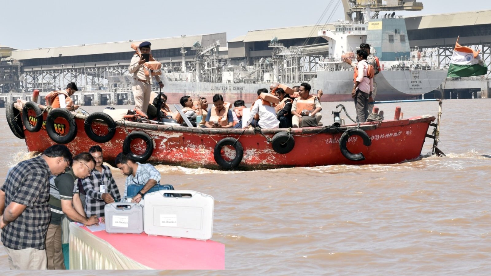 ગુજરાત લોકસભા ચૂંટણી 2024, સમુદ્રની વચ્ચે શિયાળ બેટ પર થશે મતદાન, ઈવીએમ ...