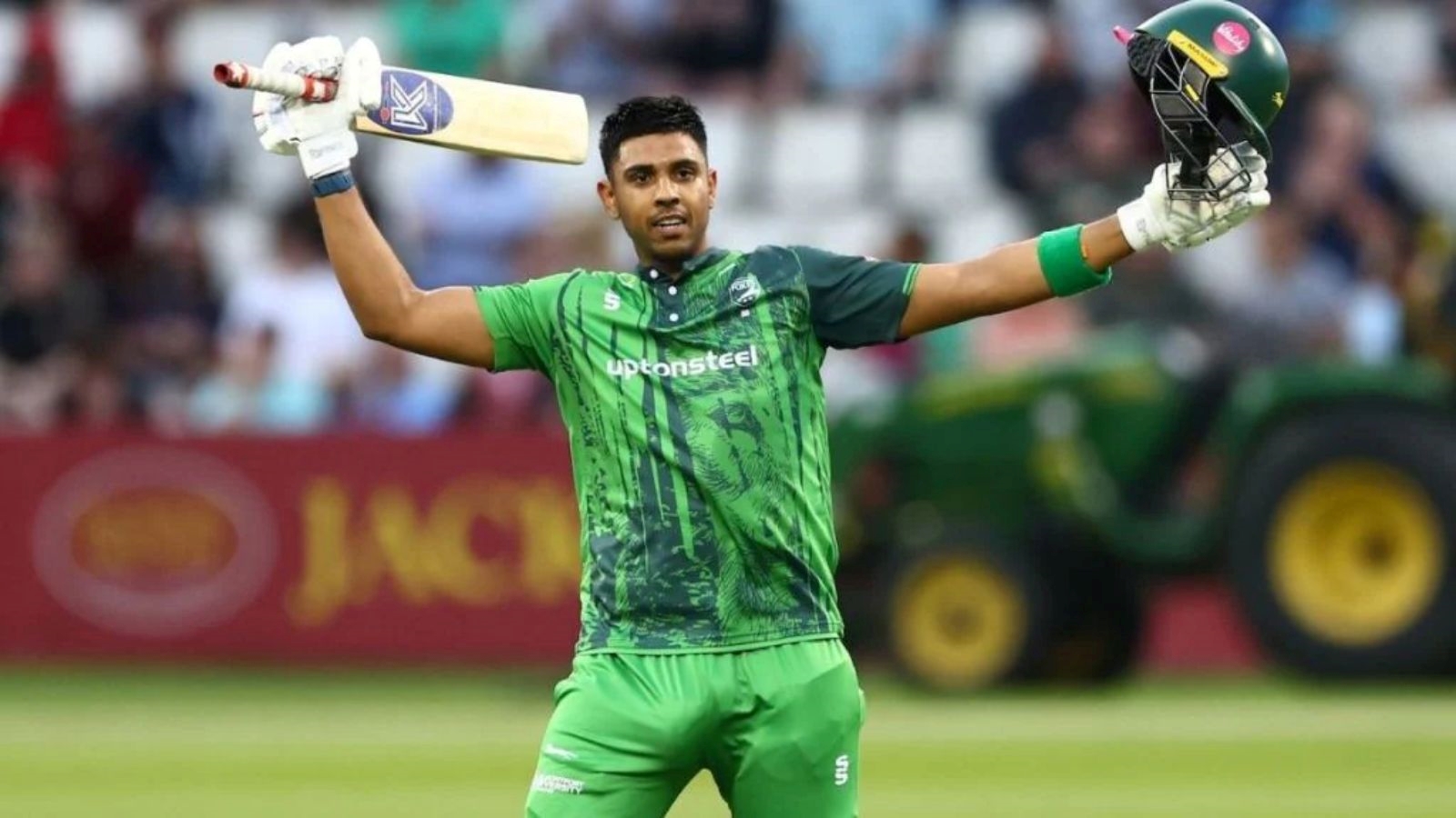 ઋષિ પટેલ મૂળ ગુજરાતી ભારતીય, તેણે વાઇટાલિટી બ્લાસ્ટમાં 45 બોલમાં 104 રન ...