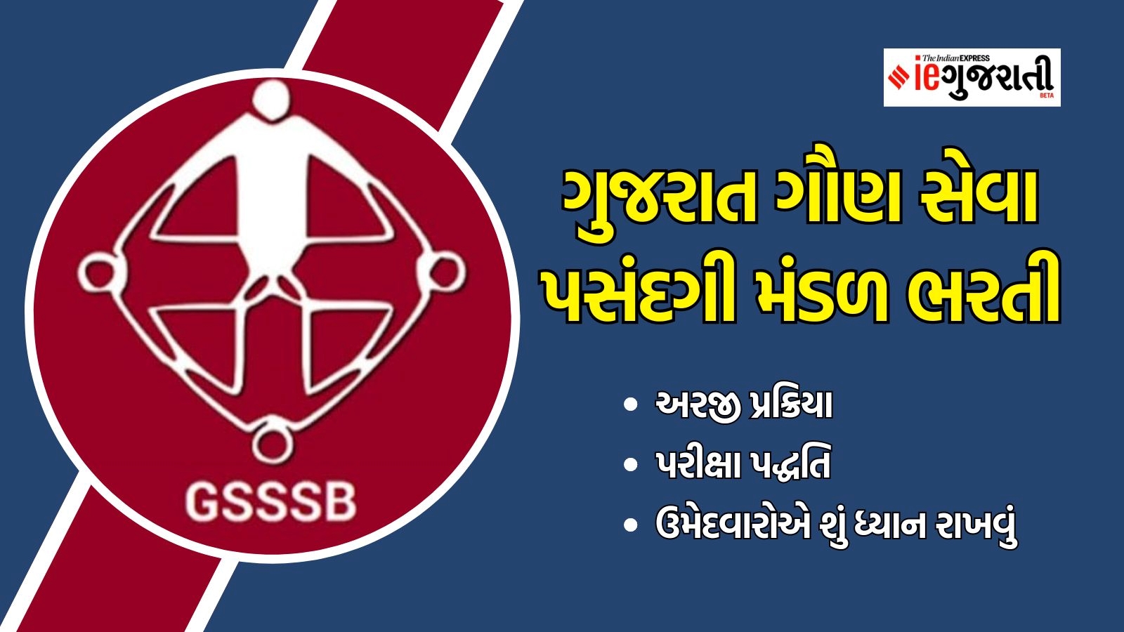 ગુજરાત ગૌણ સેવા પસંદગી મંડળ ભરતી | GSSSB Recruitment 2024