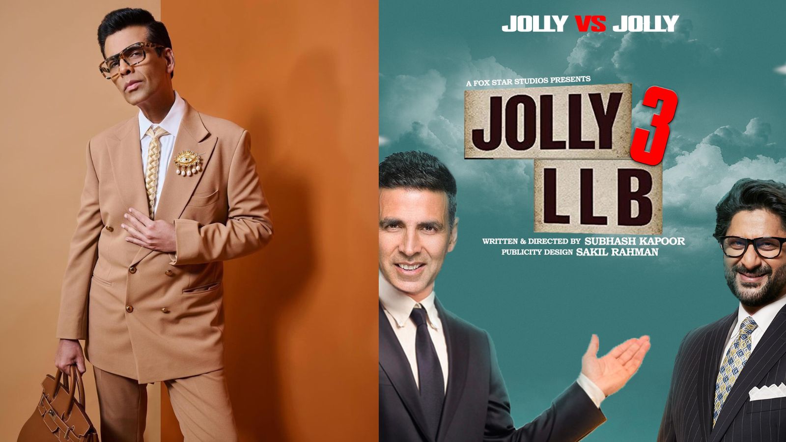 Jolly llb 3 karan johar akshay kumar c sankaran nair biopic । જોલી ...