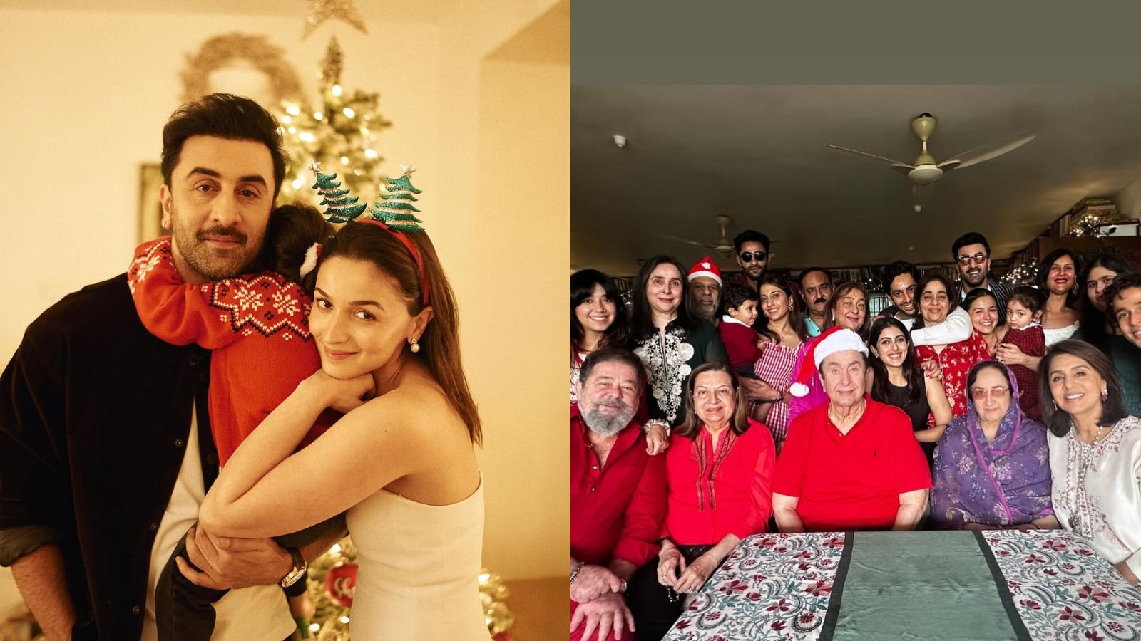 આલિયા ભટ્ટ ક્રિસમસ સેલિબ્રેશન ફેમિલી। Alia Bhatt Ranbir Kapoor christmas celebration with family ...