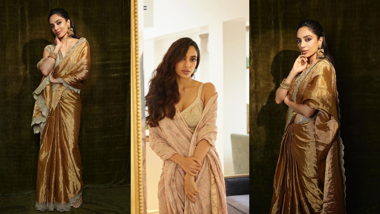 શોભીતા ધુલીપાલા। Sobhita Dhulipala best saree look trending wedding fashion tips in gujarati ...