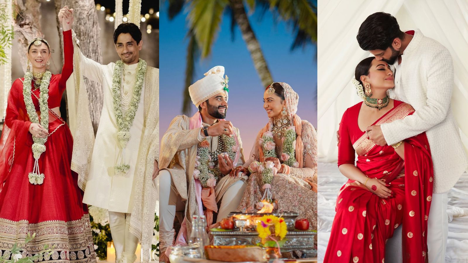 વર્ષ અંત 2024 બોલિવૂડ સેલિબ્રિટીઝના લગ્ન 2024માં । Year Ender 2024 ...