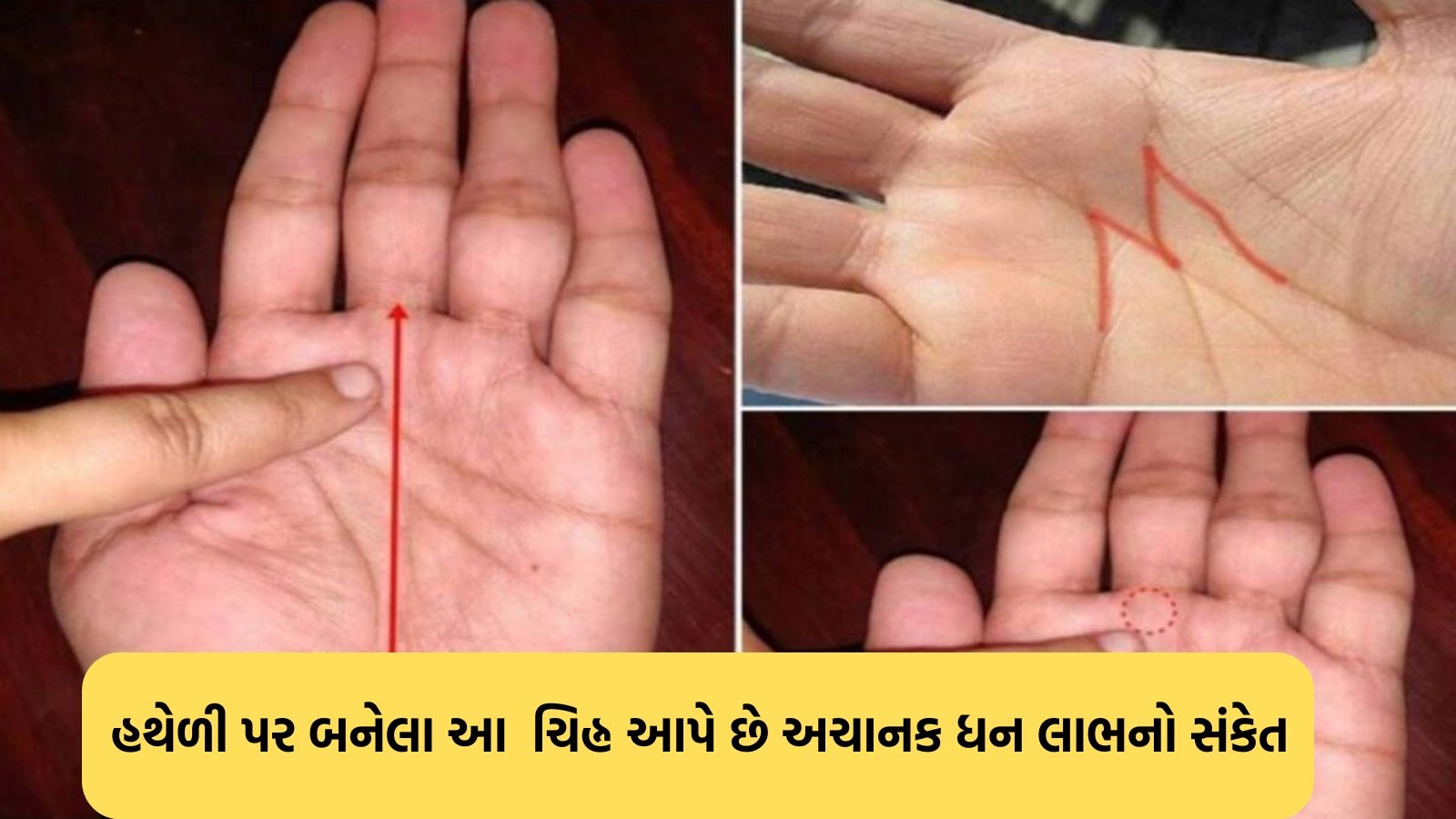 Palmistry : હાથમાં હોય આવા 5 ચિહ્ન તો વ્યક્તિ બને છે અતિધનવાન અને મોટો ...