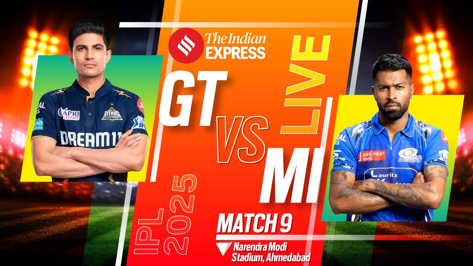આઈપીએલ 2025, ગુજરાત વિ મુંબઈ મેચ | GT vs MI Live Score, IPL 2025 ...