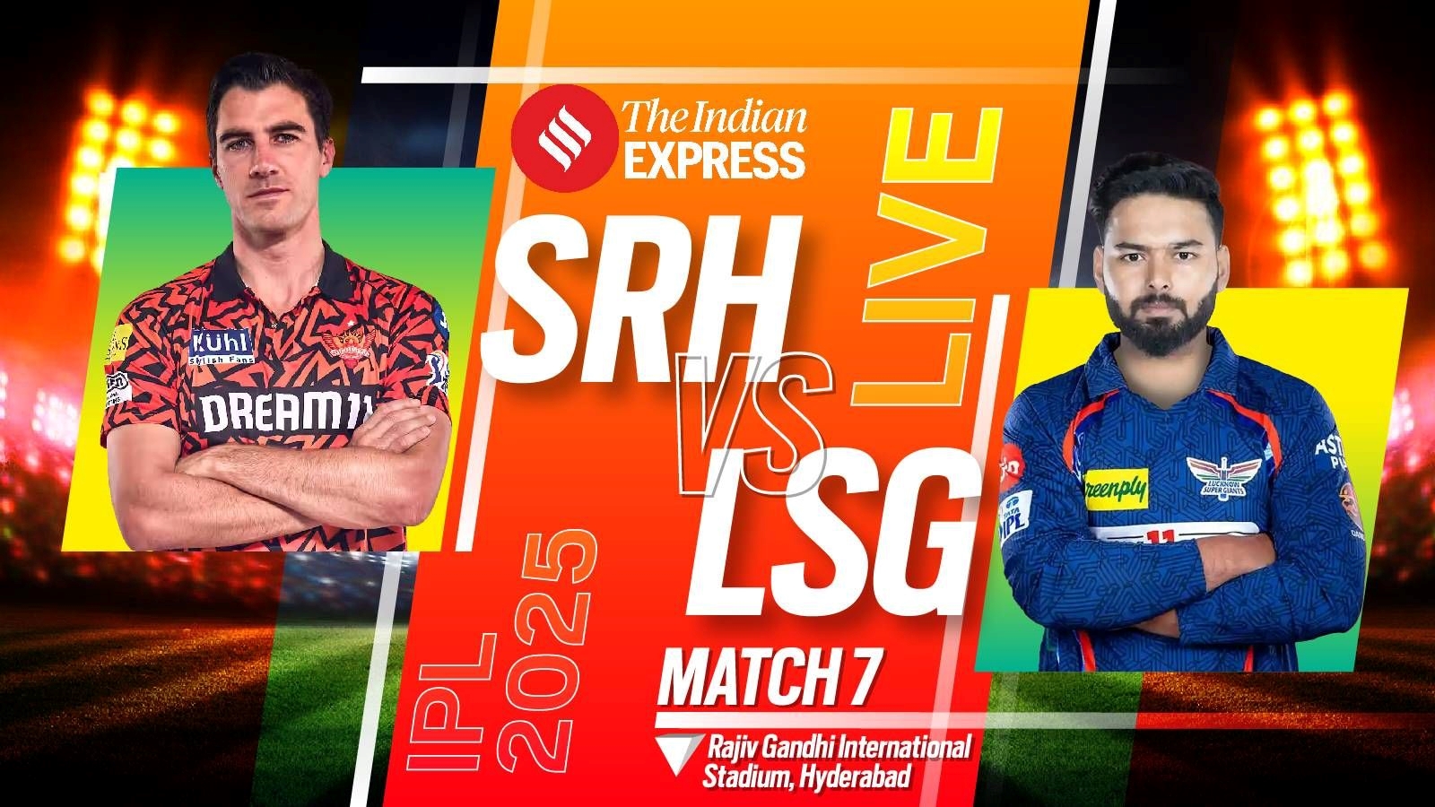 આઈપીએલ 2025, હૈદરાબાદ વિ લખનઉ મેચ | SRH vs LSG Live Score, IPL 2025:Sunrisers Hyderabad vs ...