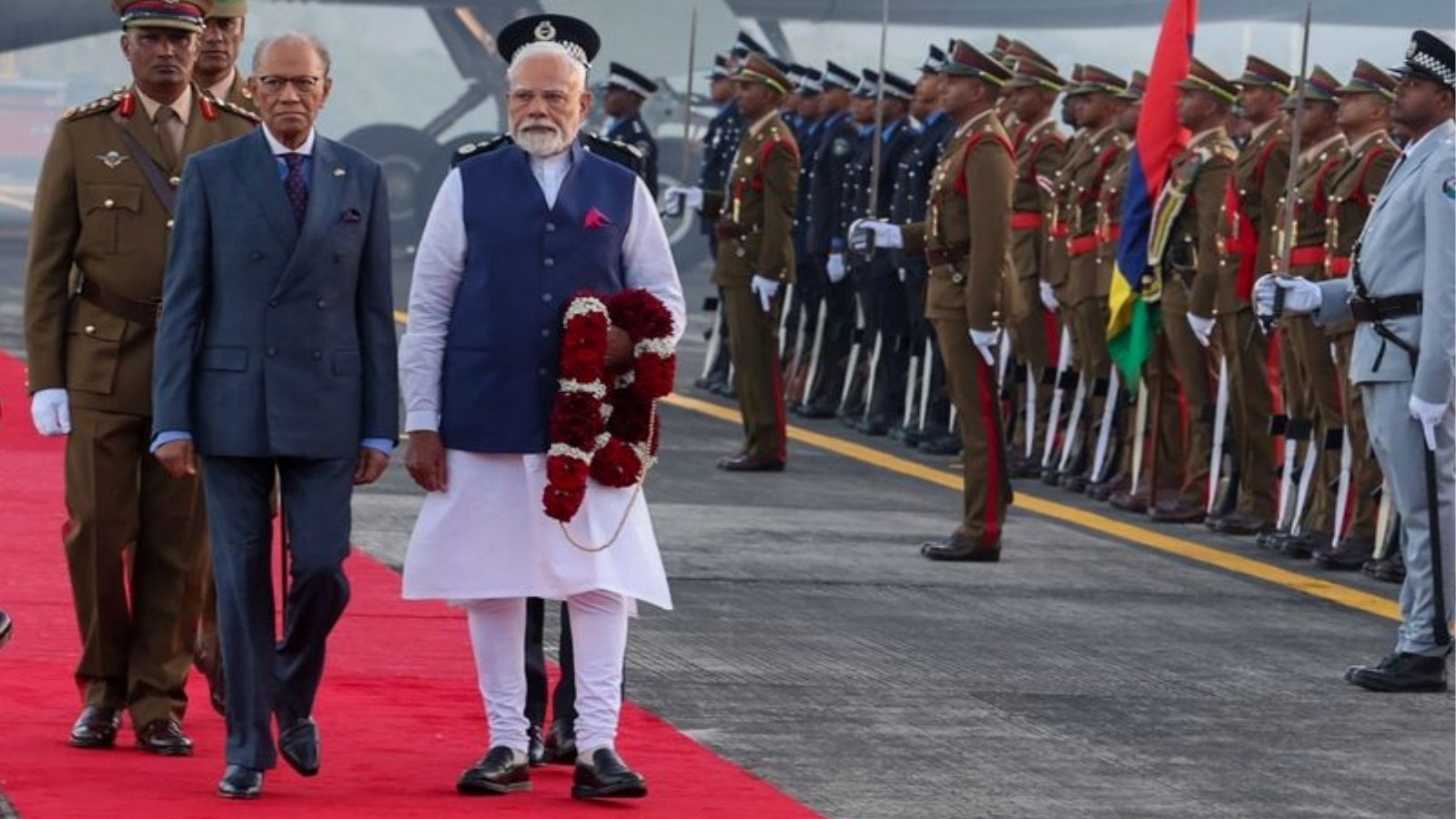 પીએમ મોદી મોરેશિયસ પ્રવાસ - PM modi mauritius visit