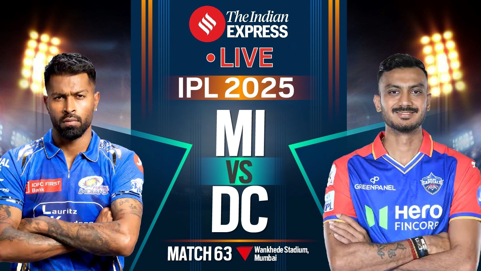 આઈપીએલ 2025, મુંબઈ વિ દિલ્હી મેચ | MI vs DC Live Score, IPL 2025: Mumbai Indians vs Delhi ...