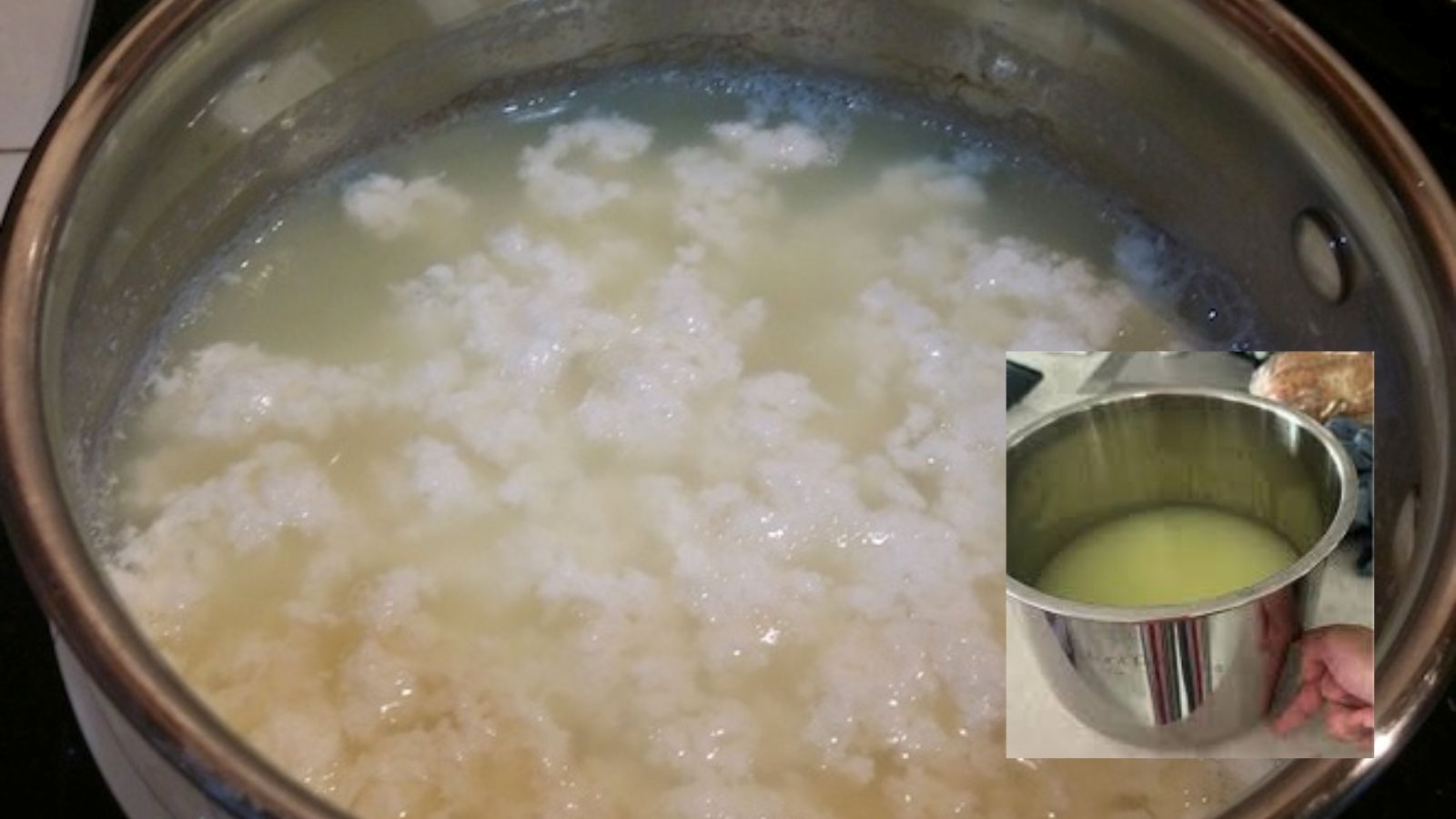 Using water from curdled milk in cooking | ફાટેલા દૂધના પાણીનો ...