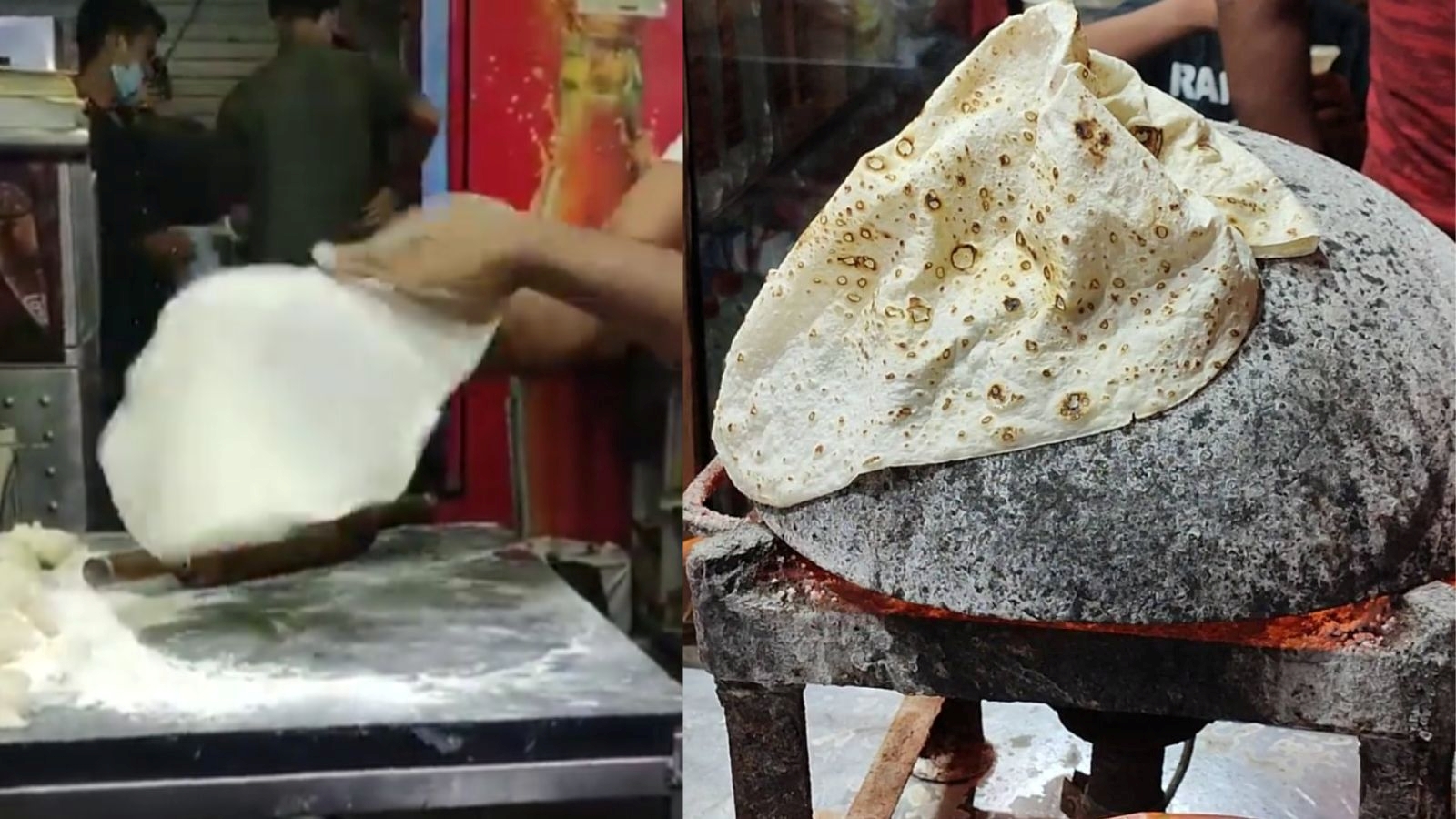 Hotel Style Rumali Roti Recipe in Gujarati | હોટેલ સ્ટાઈલ રૂમાલી રોટી ...