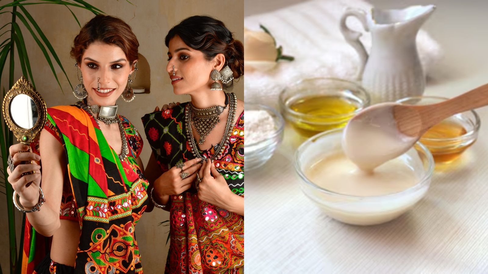 નવરાત્રી 2025 ફેશિયલ માટે ચોખનો લોટનો ઉપયોગ ફાયદા બ્યુટી ટિપ્સ ...